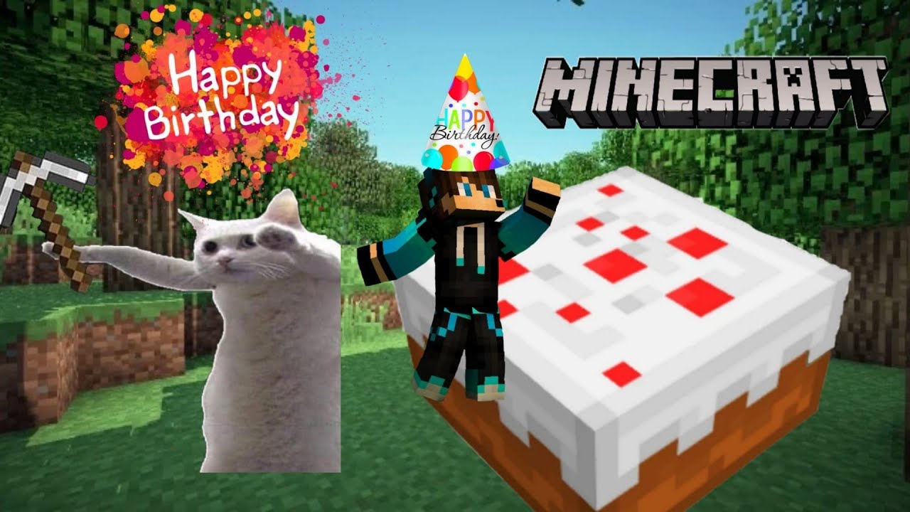 COSTRUIAMO LA TORTA PER IL COMPLEANNO DI MATTOX!!!MINECRAFT VANILLA ...