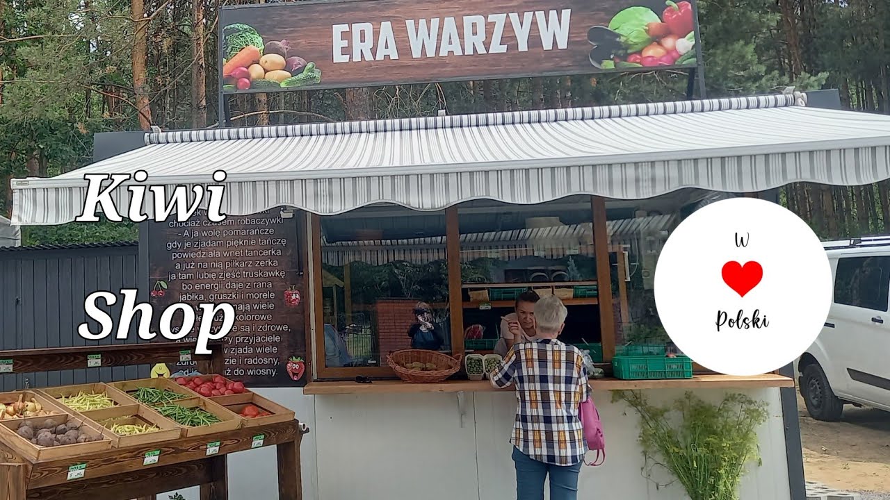 Dębniak: Otwarcie sklepu Kiwi Shop - YouTube