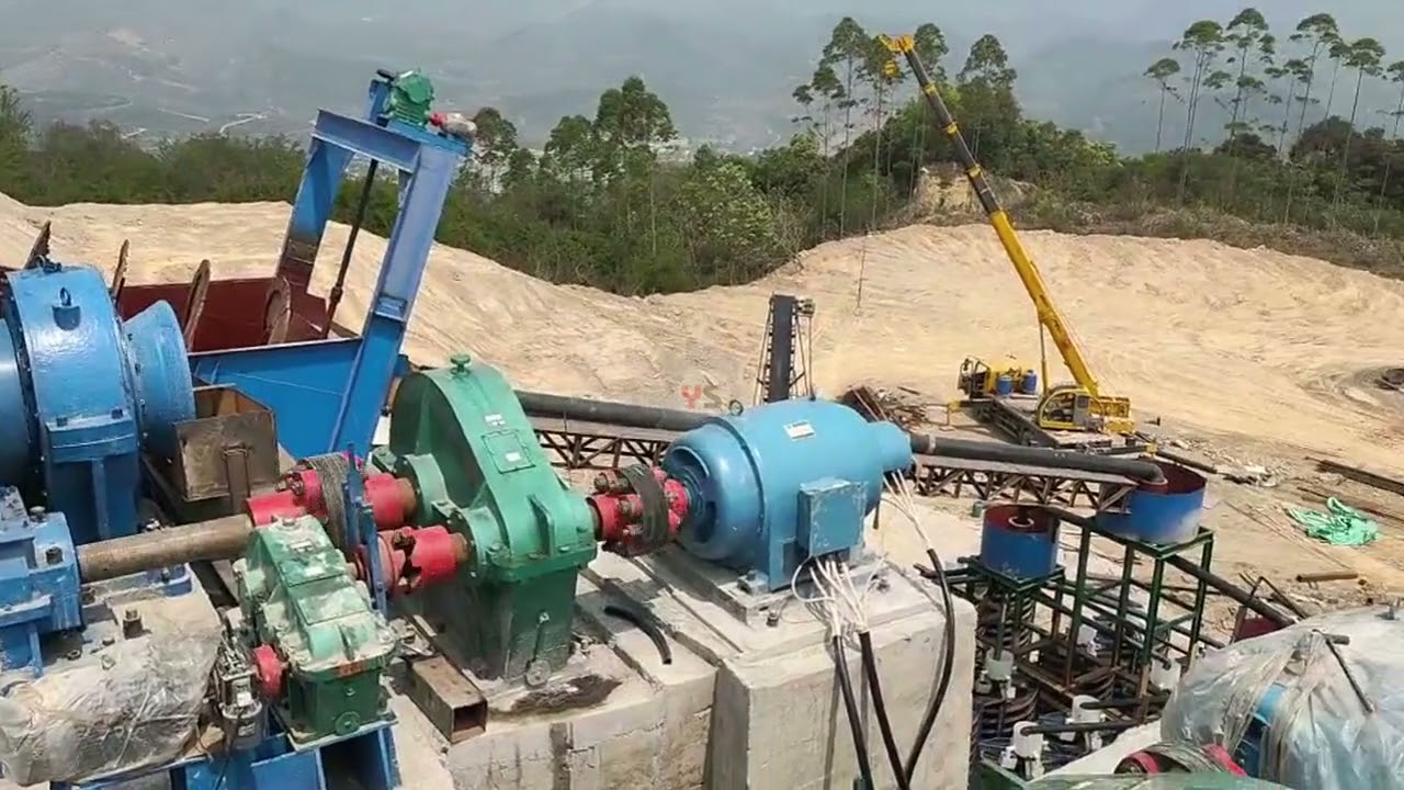 Large Capacity Hard Rock Gold Mining Hand Equipment For Underground ...