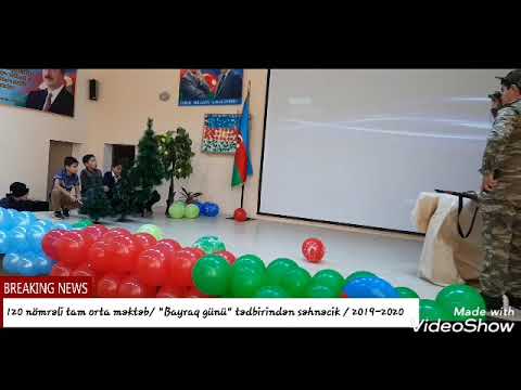 9 NOYABR “BAYRAQ GÜNÜ” TƏDBİRİ ( səhnəcik) / 2019-2020
