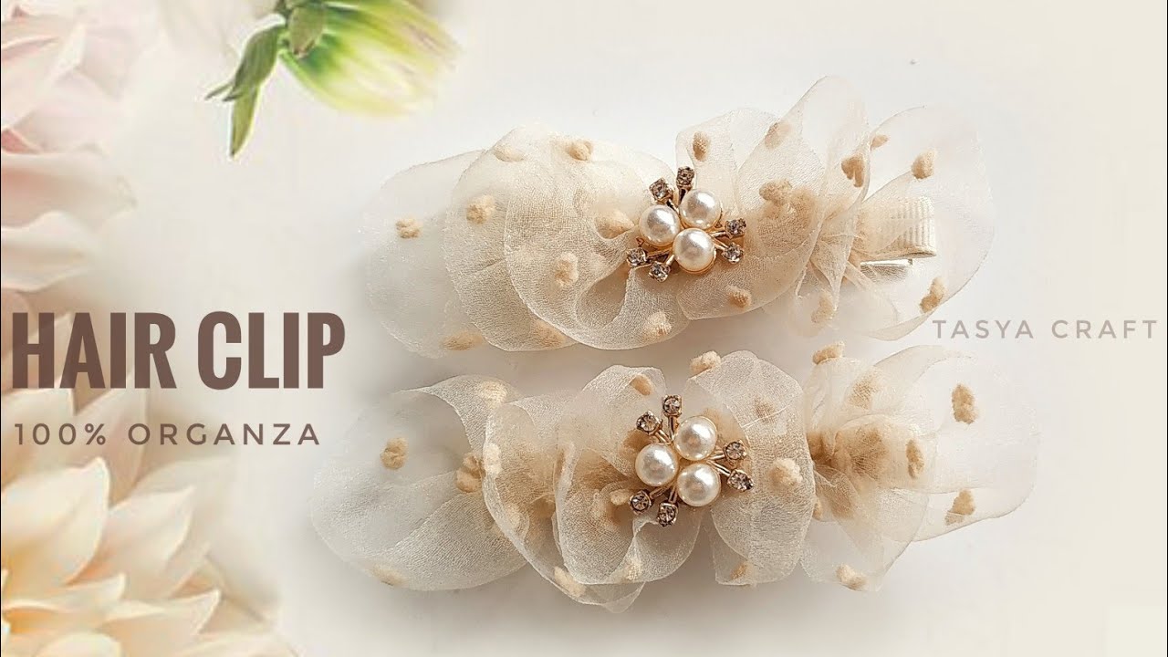 DIY Hair Clip #4 - YouTube