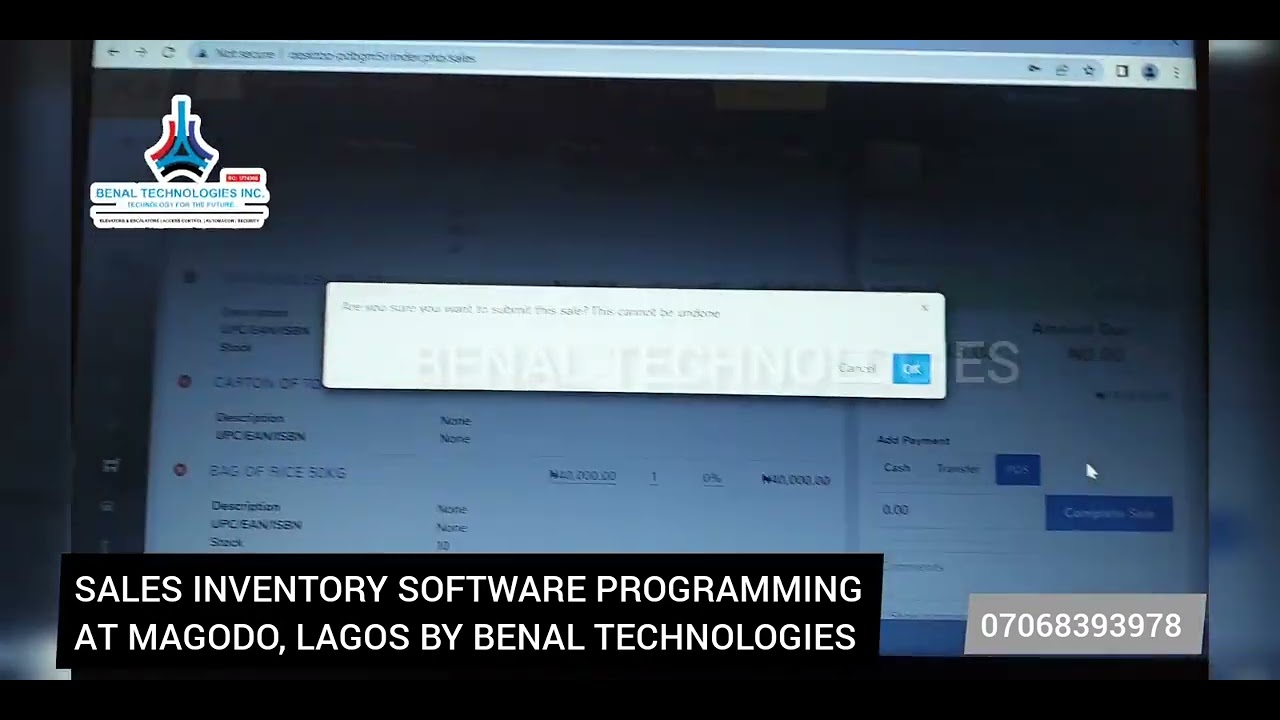 SALES AND ACCOUNT MANAGEMENT SOFTWARE PROGRAMMING - YouTube