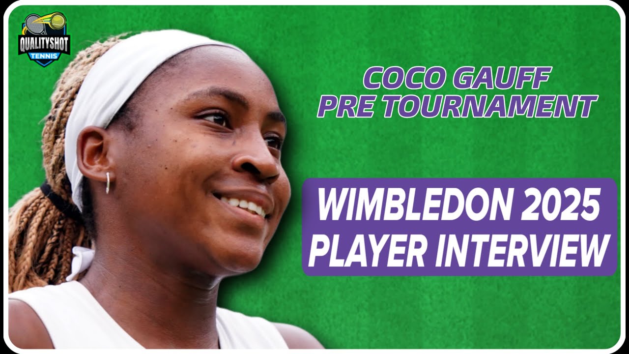 "I'm Still Learning Too!" - Coco Gauff Interview | Wimbledon 2025 Media ...