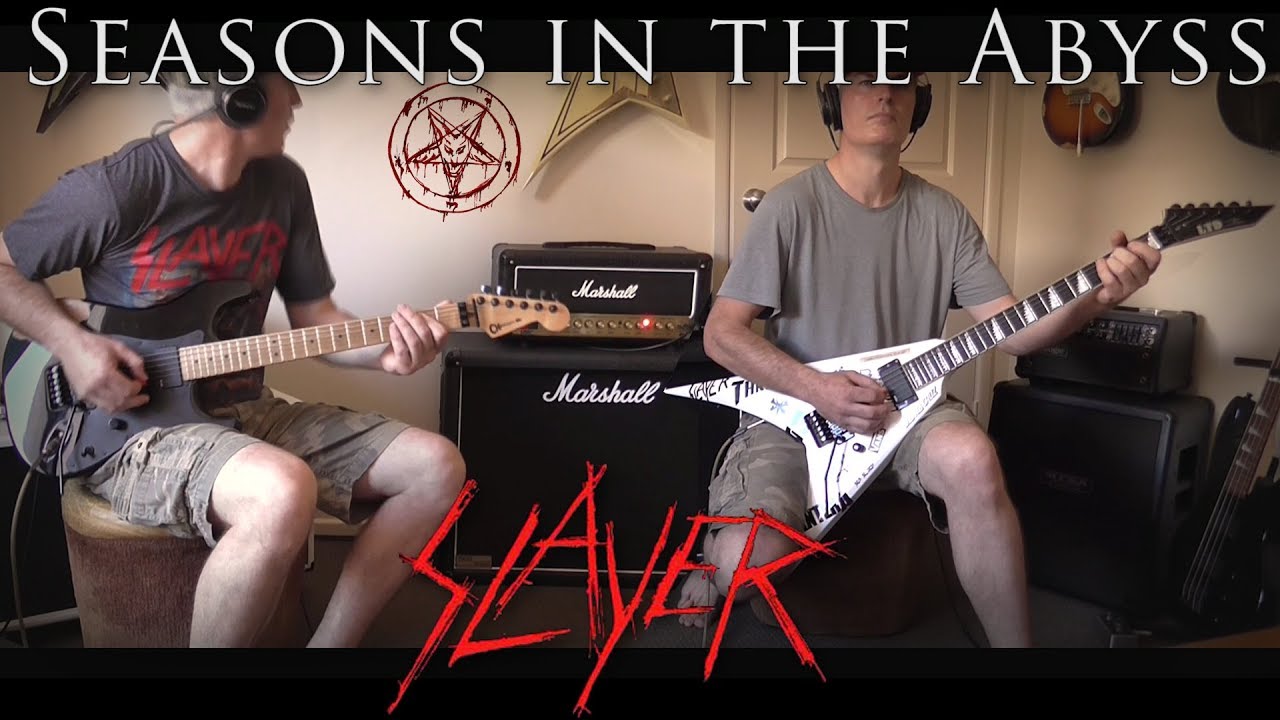 Slayer - Seasons In The Abyss Guitar Cover - YouTube