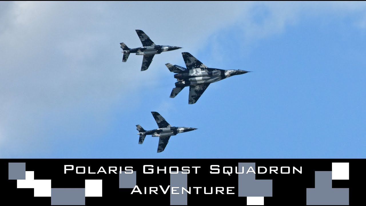 Polaris Ghost Squadron Performance at AirVenture - YouTube