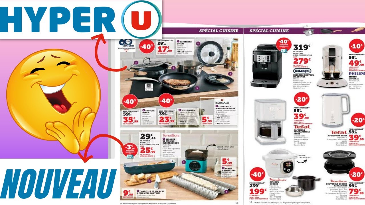 catalogue HYPER U du 10 au 22 octobre 2023 💛 BIEN CHEZ SOI - FRANCE ...