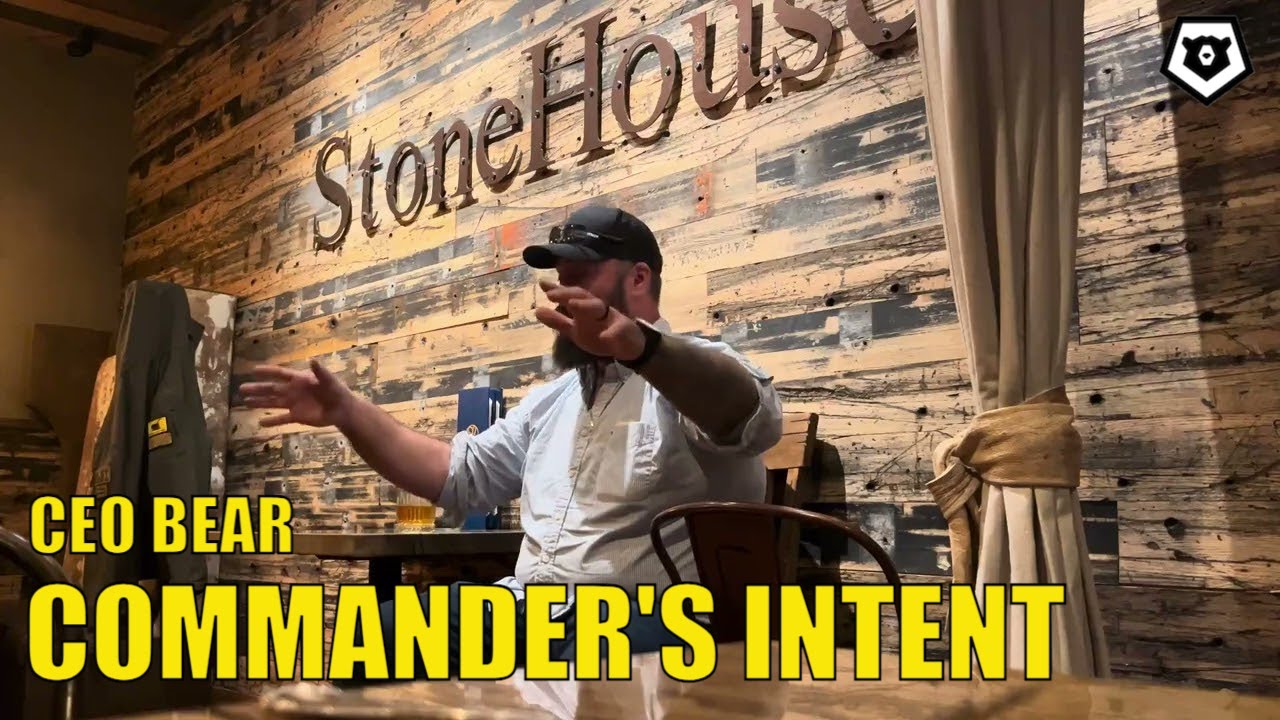 CEO Bear Bonus - Commander’s Intent - YouTube