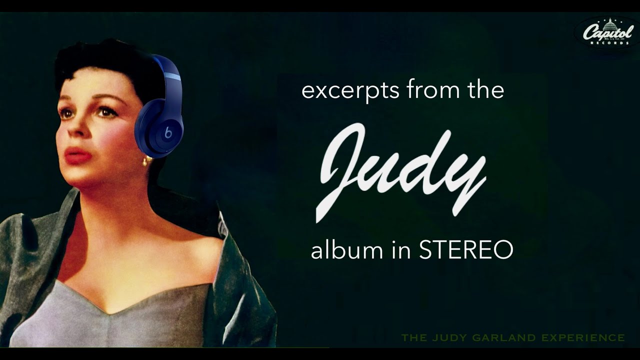 JUDY GARLAND Highlights from the JUDY LP in STEREO 1956 music arranged ...