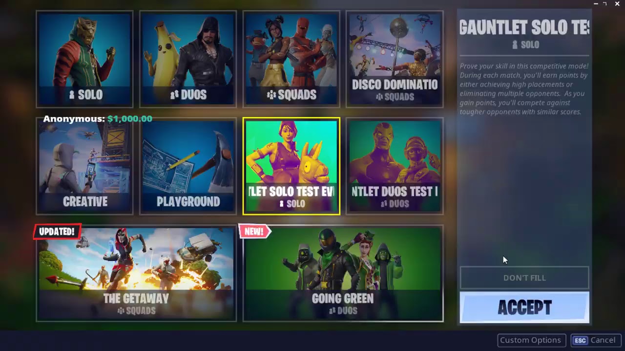 FORTNITE TOUNAMENT - YouTube