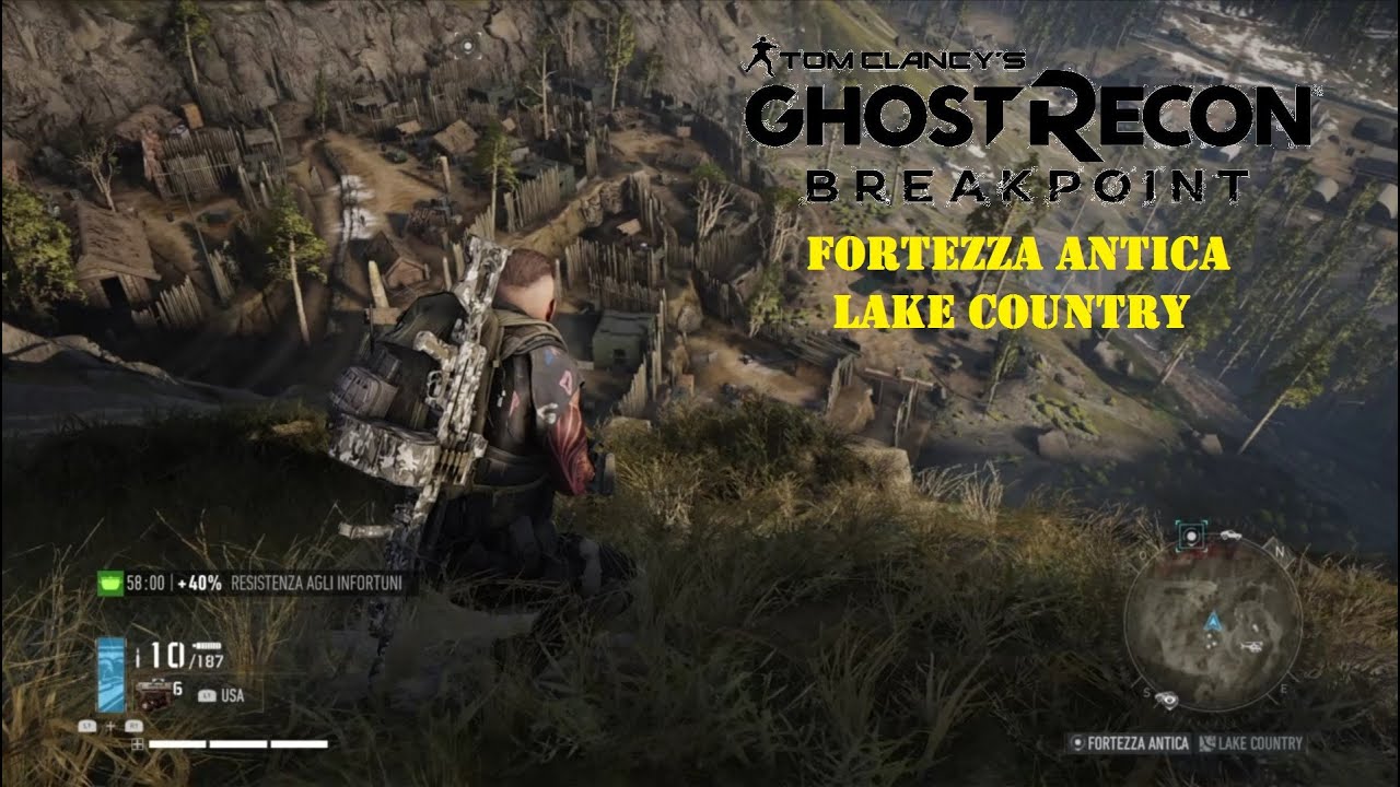 GHOST RECON BREAKPOINT - gameplay - Fortezza Antica - LAKE Country ...