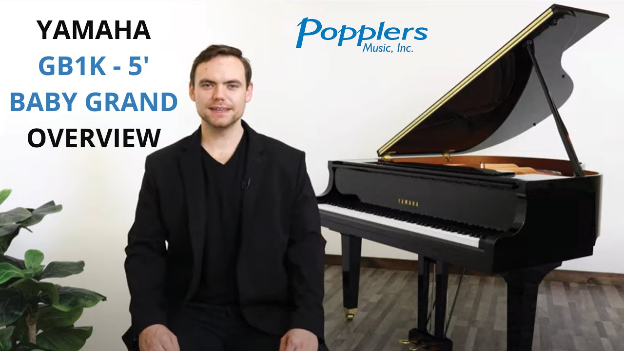 Yamaha GB1K - 5' Baby Grand Piano Overview and Demo Playing Examples ...