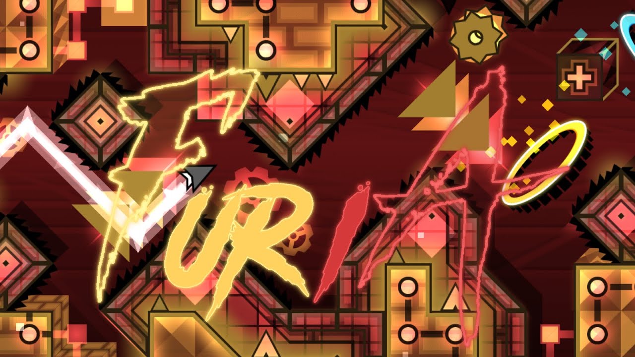 Furia 100% (Medium Demon) By Royen | Geometry Dash - YouTube