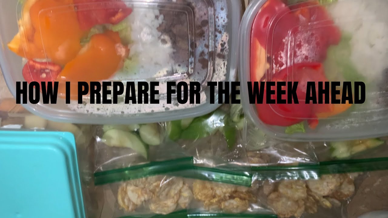 HOW I PREP FOR THE WEEK AHEAD - YouTube