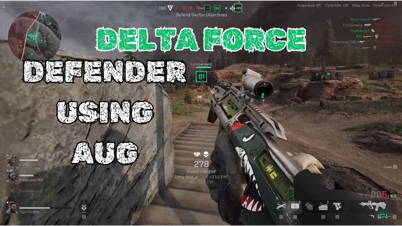DEFENDER, ATTACK AND DEFENSE || DELTA FORCE - YouTube