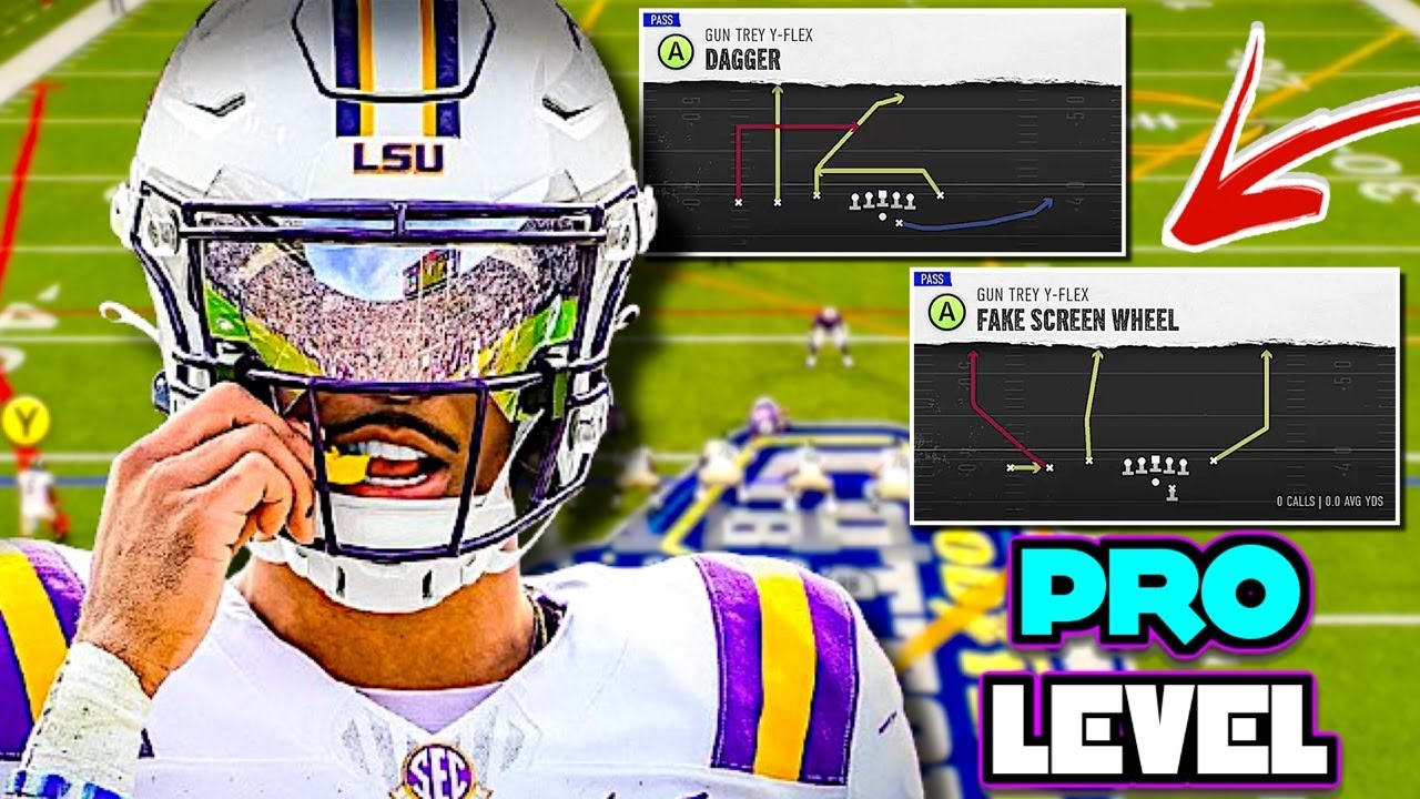 This NEW PRO LEVEL Offense is AMAZING! College Football 25 Offensive ...
