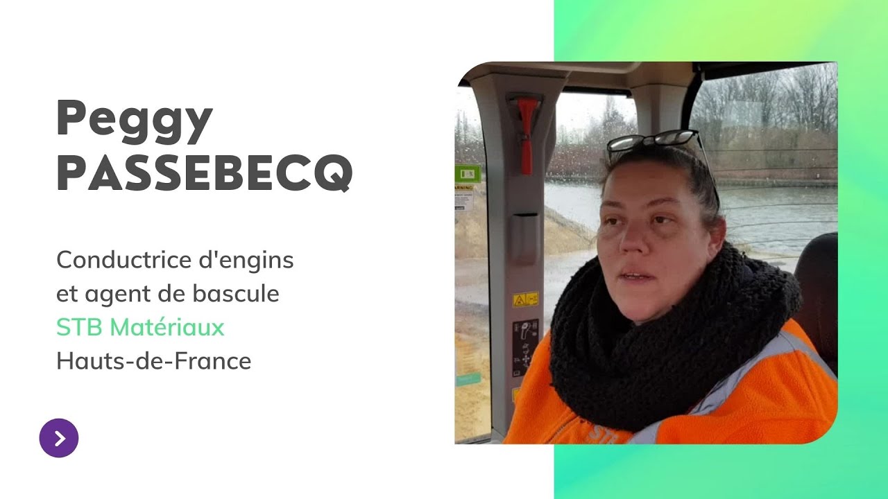 Femme dans l’industrie : Peggy PASSEBECQ, conductrice d’engins / agent ...