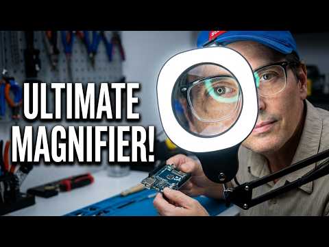 See Every Detail with 10X Magnification and Adjustable Lighting by LIONVISON