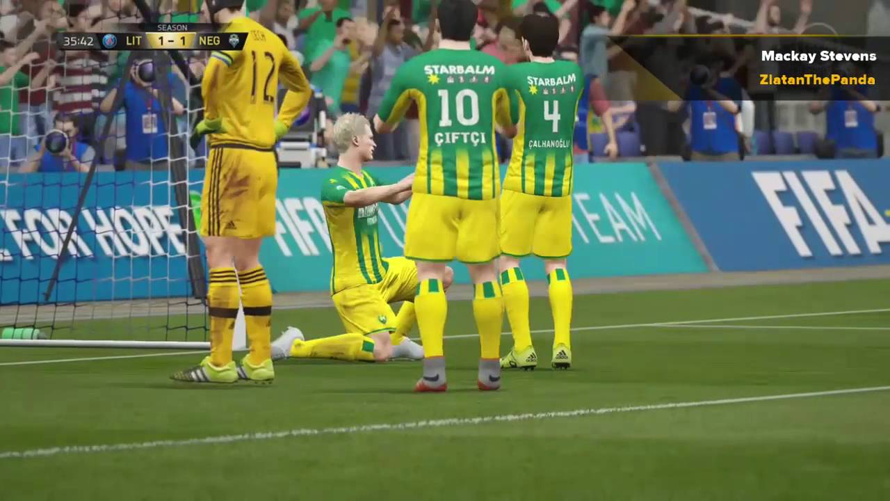 ZlatanThePanda Skill Run Compilation Fifa 16 - YouTube