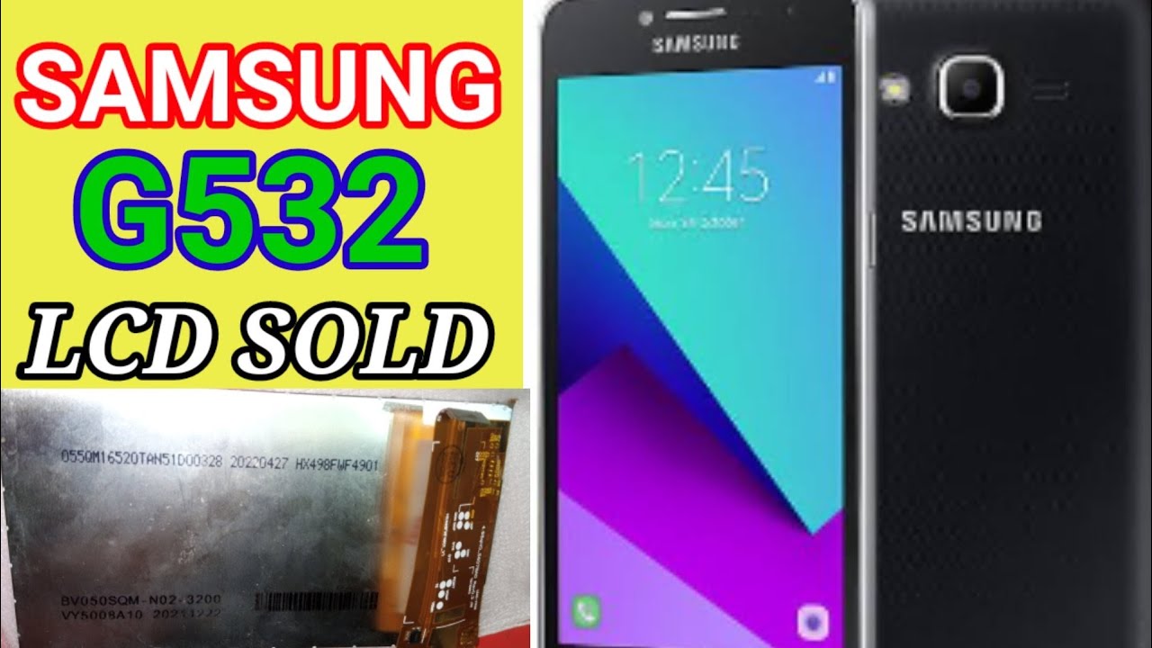 Samsung Galaxy G532 Lcd light solution #samsunggalaxy #g532f - YouTube