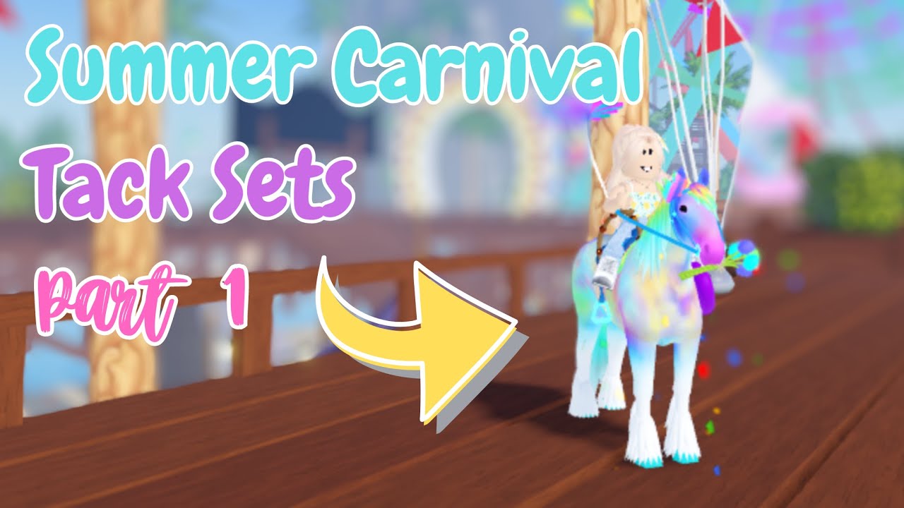 Making SUMMER CARNIVAL Tack Sets! Part 1 | Wild Horse Islands - YouTube