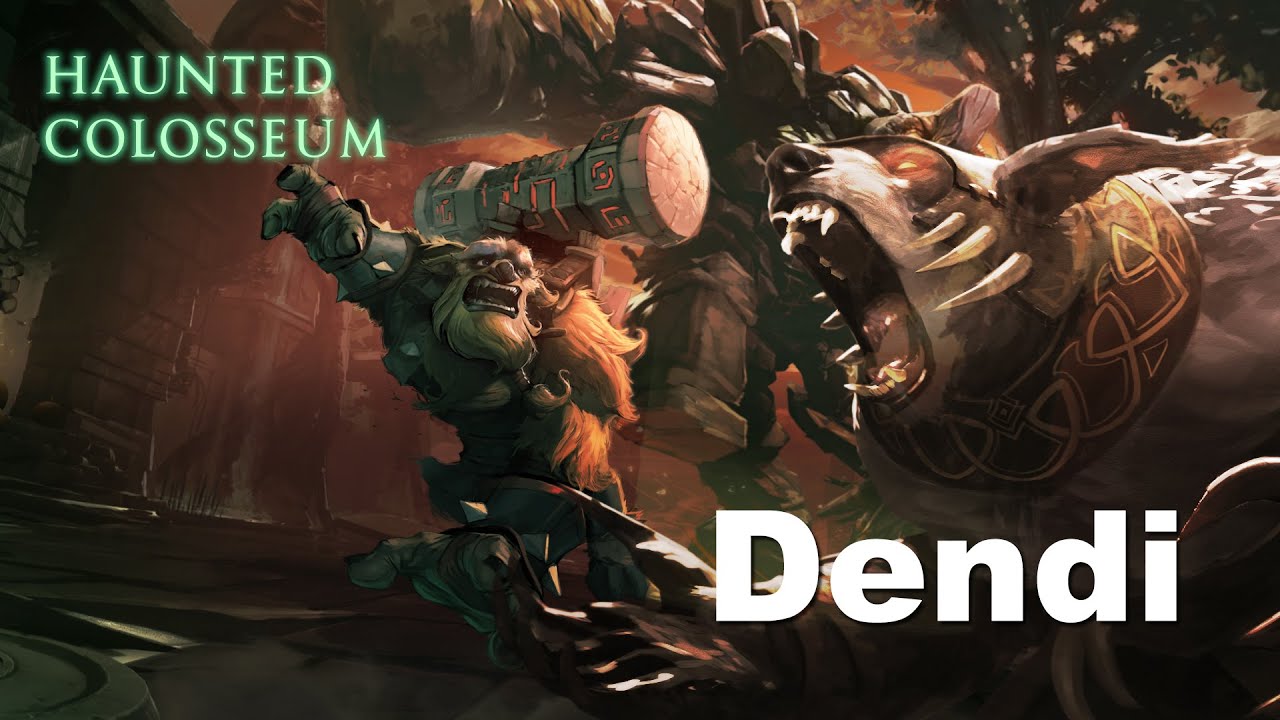 Dendi Ursa Haunted Colosseum Dota 2 - YouTube