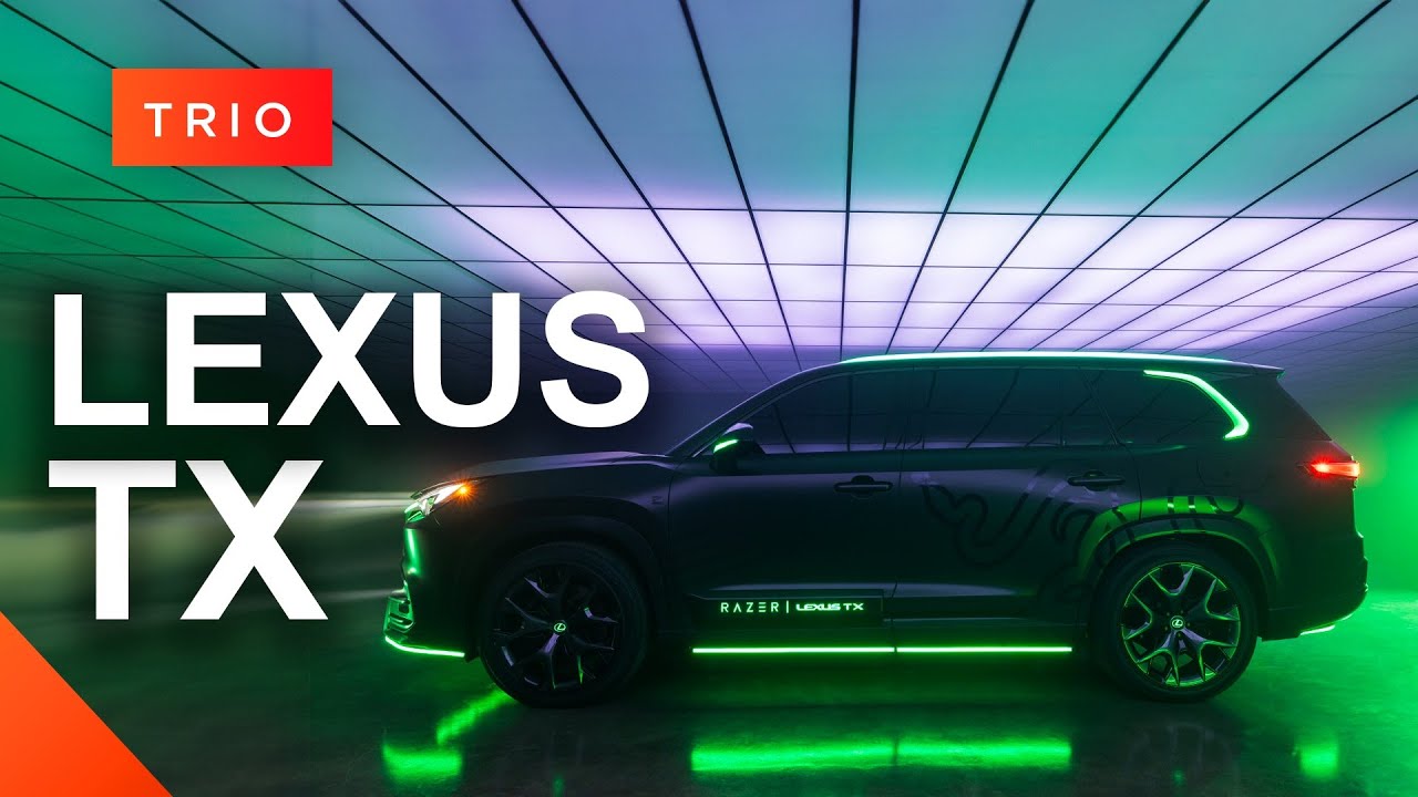 Razer Lexus TX, o carro gamer | TRIO - YouTube