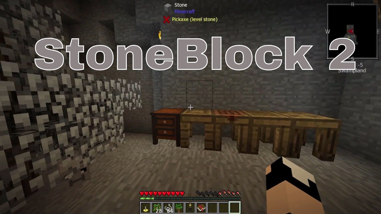 Minecraft StoneBlock 2! We Get a Pet Rock! - YouTube