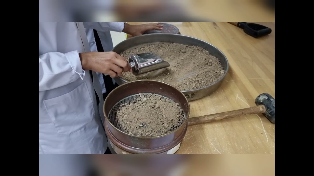 Lab 1 - Collection and Preparation of Soil Samples - YouTube