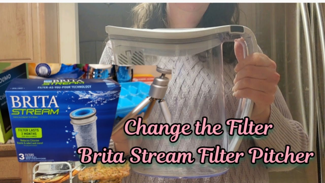 How to Change the Filter in Your Brita Stream - YouTube