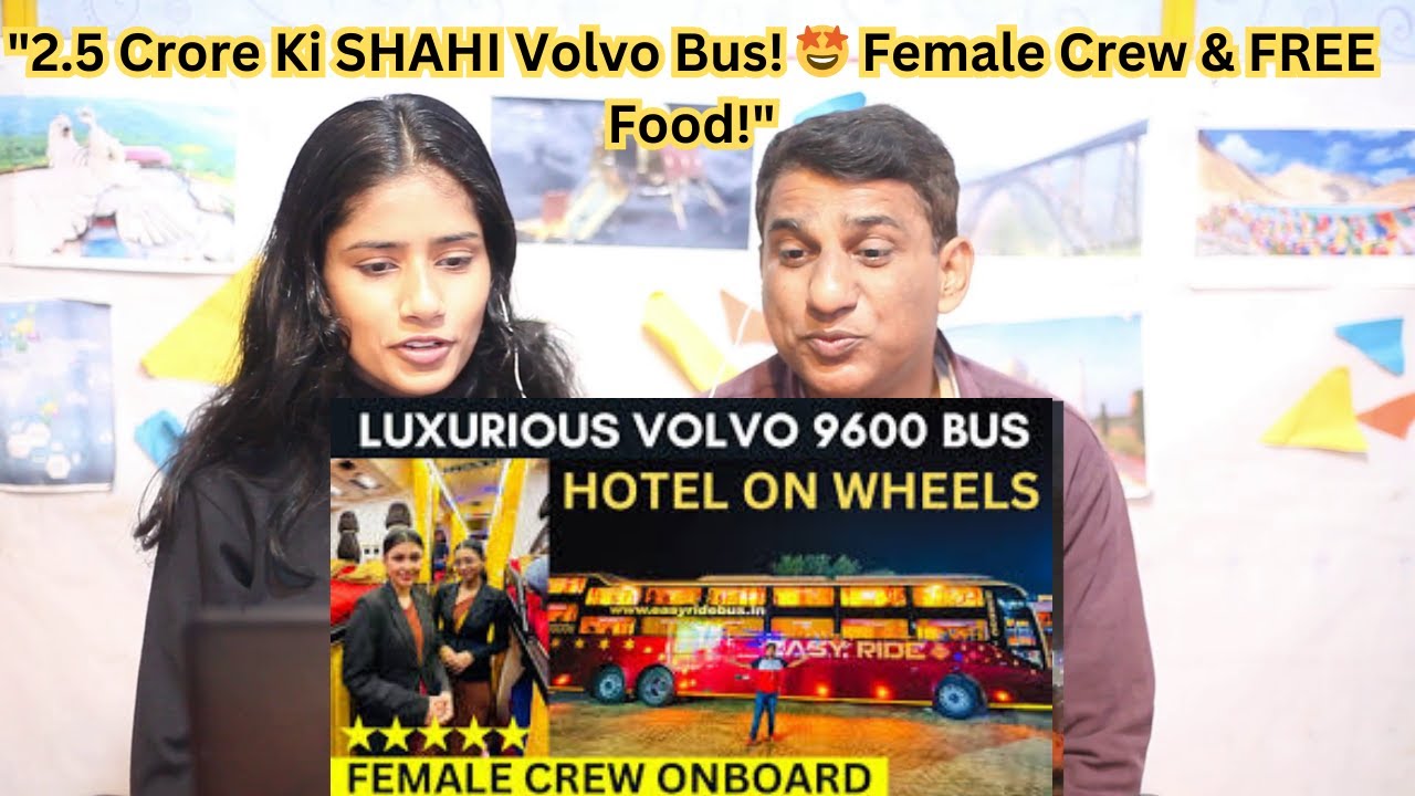 2.5 CRORE Ki Super Luxurious Volvo 9600 Multi Axle AC Sleeper Bus with ...