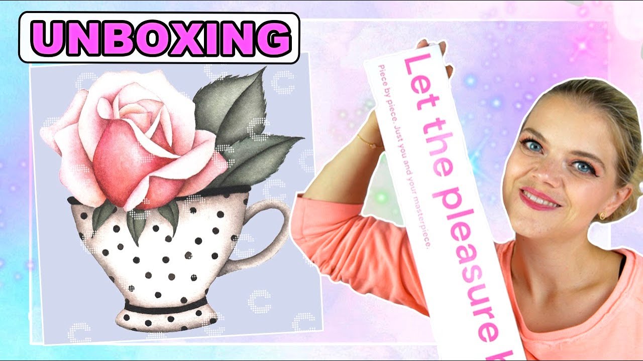 DIAMOND PAINTING UNBOXING 🥰 Carat.art +RABATTCODE - YouTube