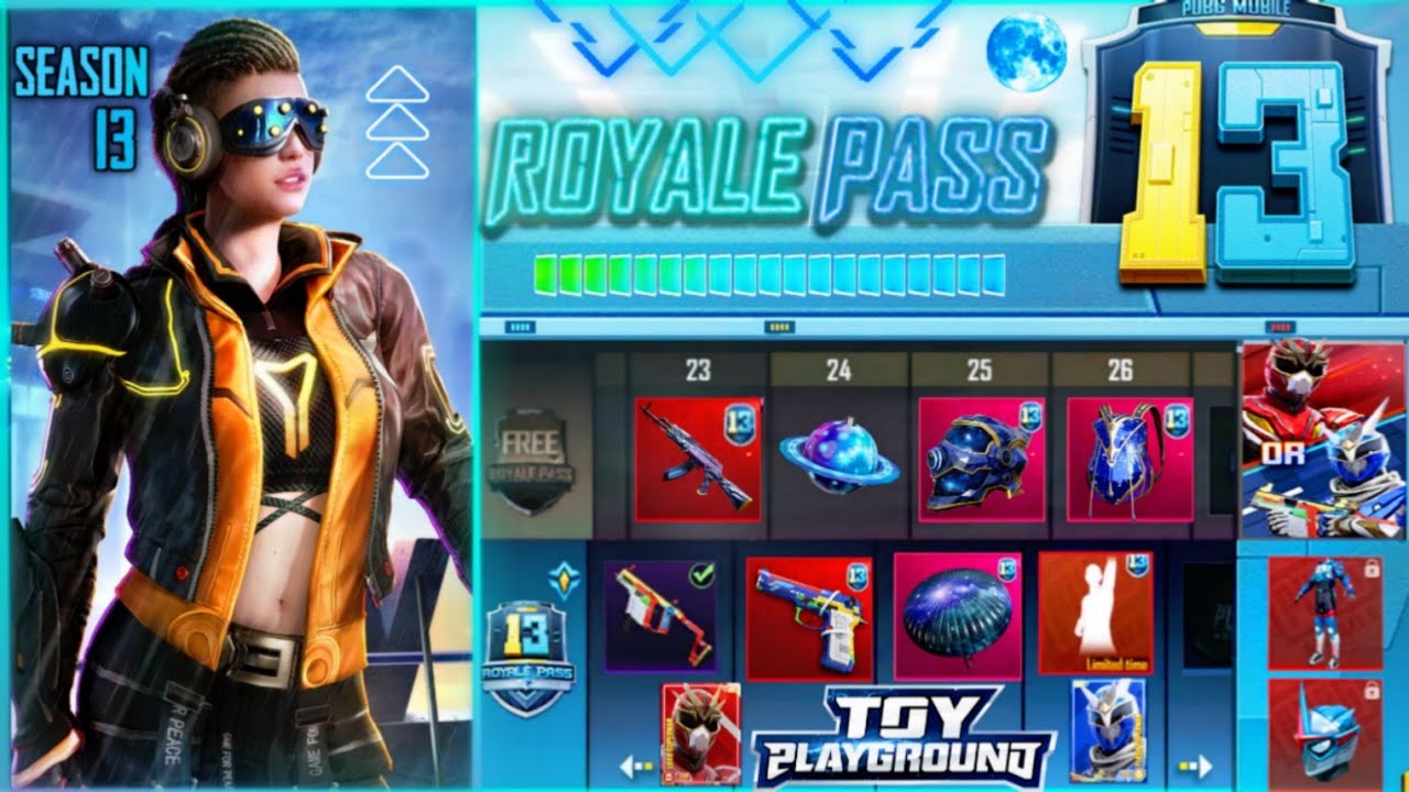 PUBG MOBILE SEASON 13 NEW LEAKS OF ROYAL PASS - S13 100 RP | SEASON 13 ...