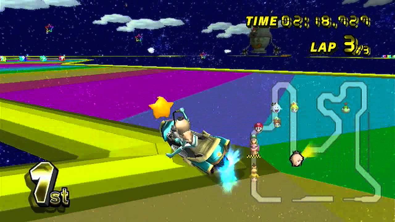 Custom Track - GBA Rainbow Road [v1.1] (By ChaosShadow23) - YouTube