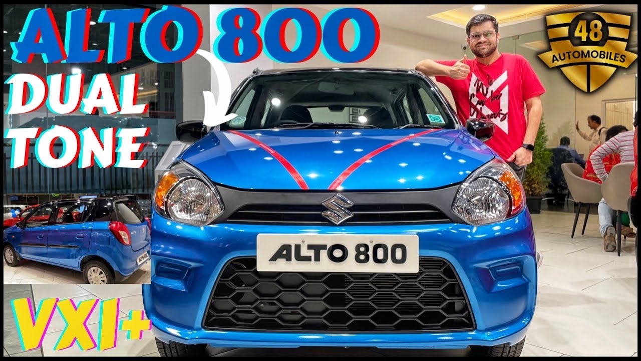 2021 Maruti Suzuki Alto 800 VXI plus Dual tone - Most Affordable ...
