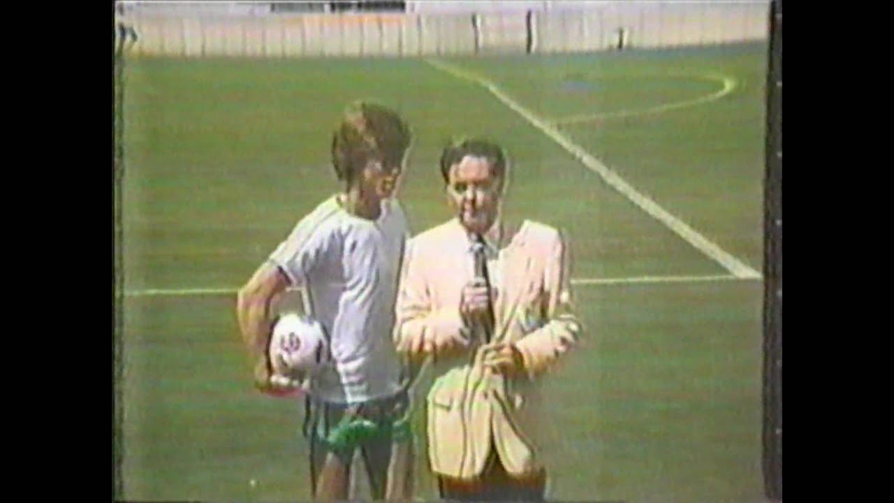 NASL: Rowdies' Perry Van Der Beck Demonstrates Soccer Skills - YouTube