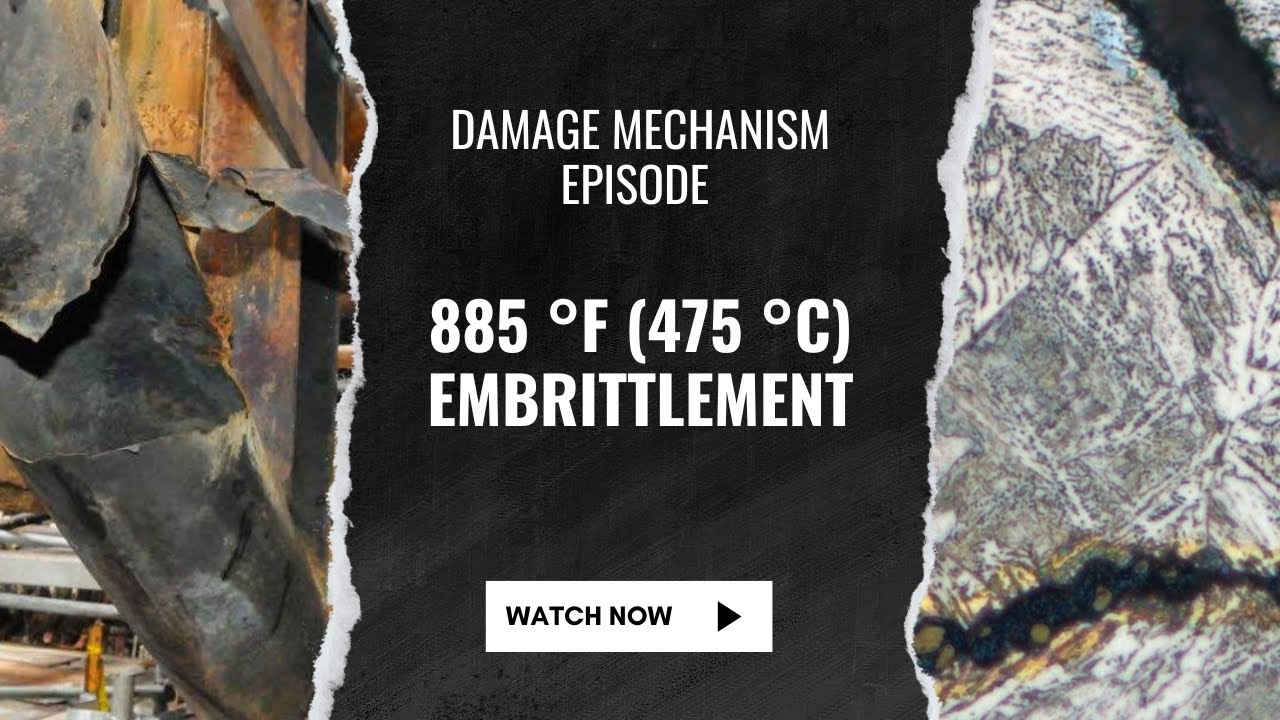 Damage Mechanism | 885 °F (475 °C) Embrittlement - YouTube