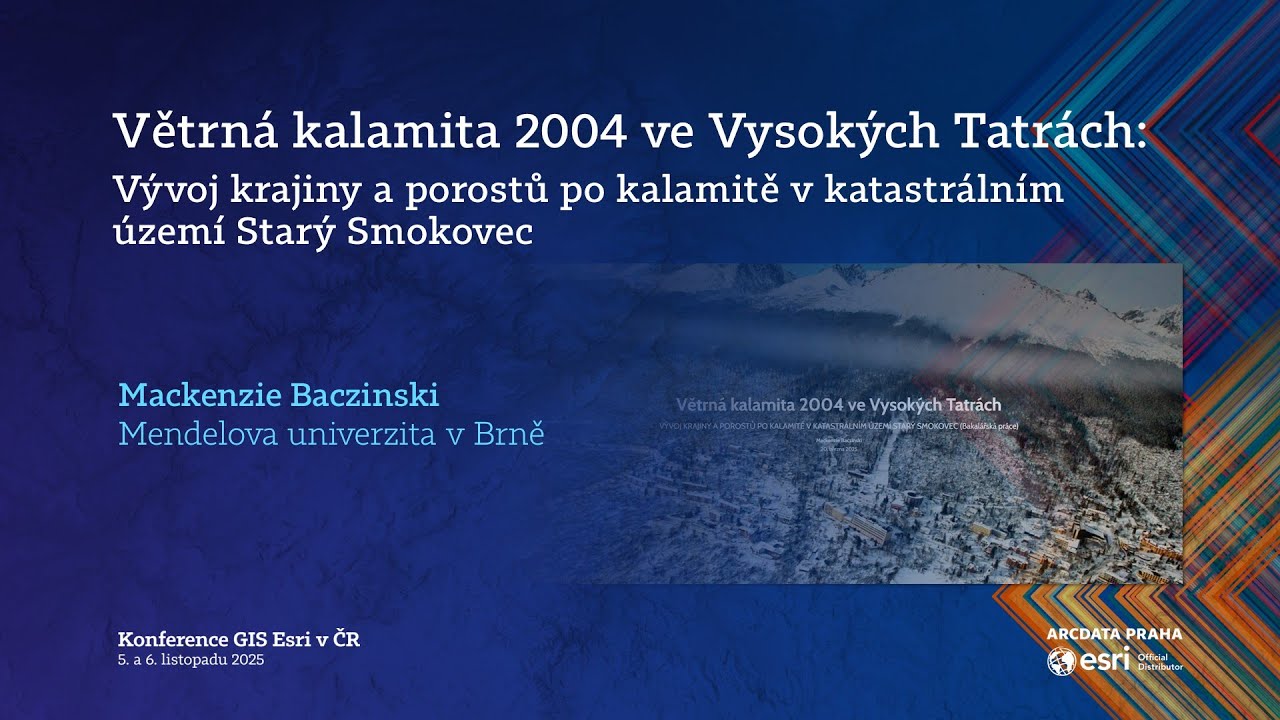 Větrná kalamita 2004 ve Vysokých Tatrách: Vývoj krajiny a porostů po ...