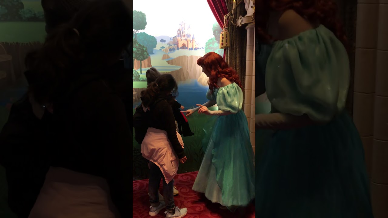 Meeting Ariel at Disneyland Paris - YouTube