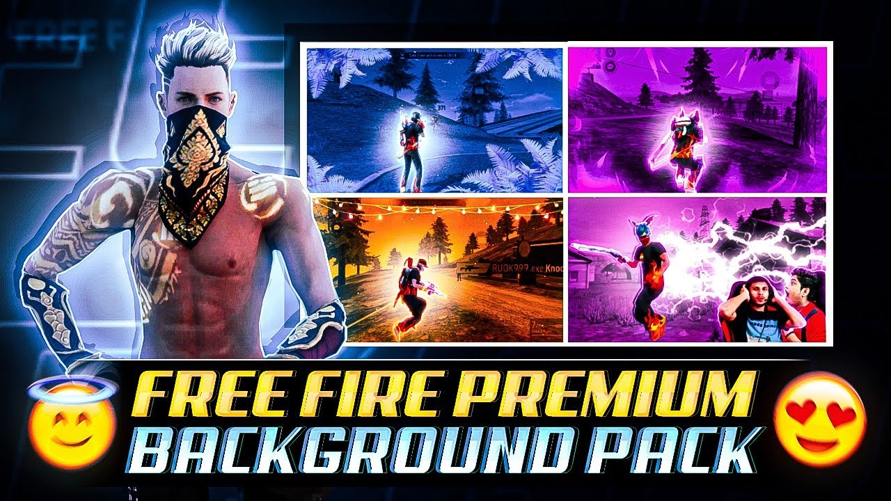 Free Fire Premium Thumbnail Pack || Free Fire Best Thumbnail Background ...