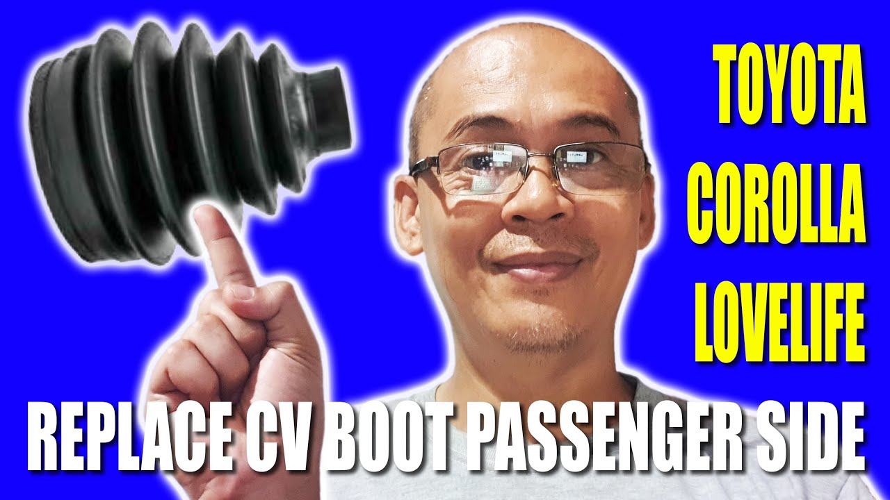 REPLACE OUTER CV BOOT PASSENGER SIDE TOYOTA COROLLA LOVELIFE With ...
