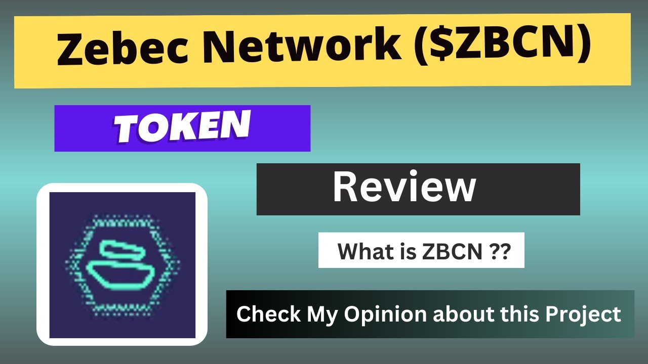 What is Zebec Network (ZBCN) Coin | Review About ZBCN Token - YouTube