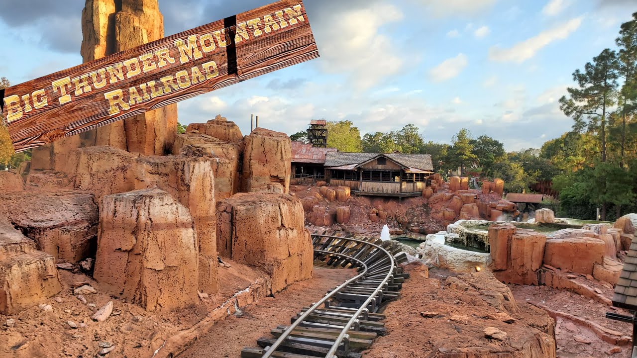 Big Thunder Mountain Railroad 4K (Full Ride) - Walt Disney World - YouTube