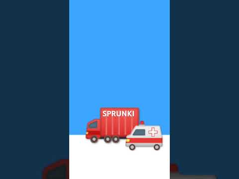 SPRUNKI TRAILER TRUCK VS SPRUNKI AMBULANCE #sprunki - YouTube