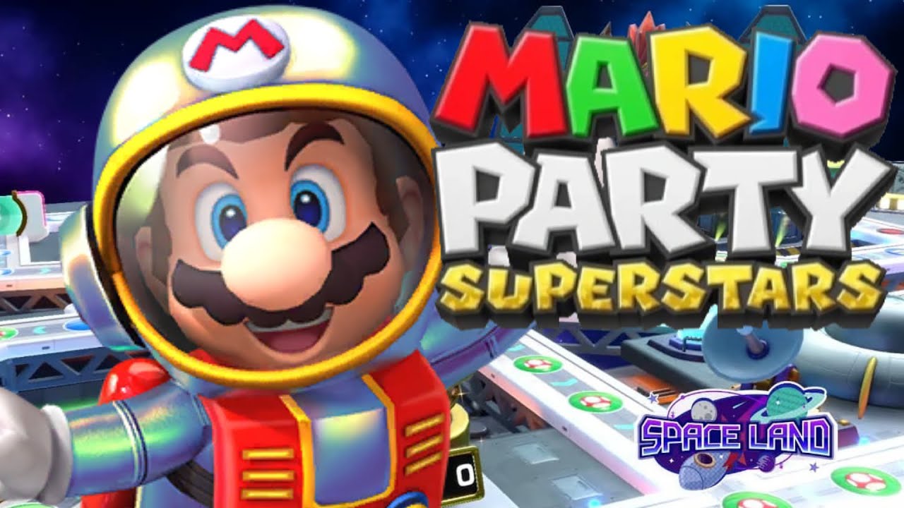 Welcome to Space Land - Mario Party Superstars gameplay - YouTube