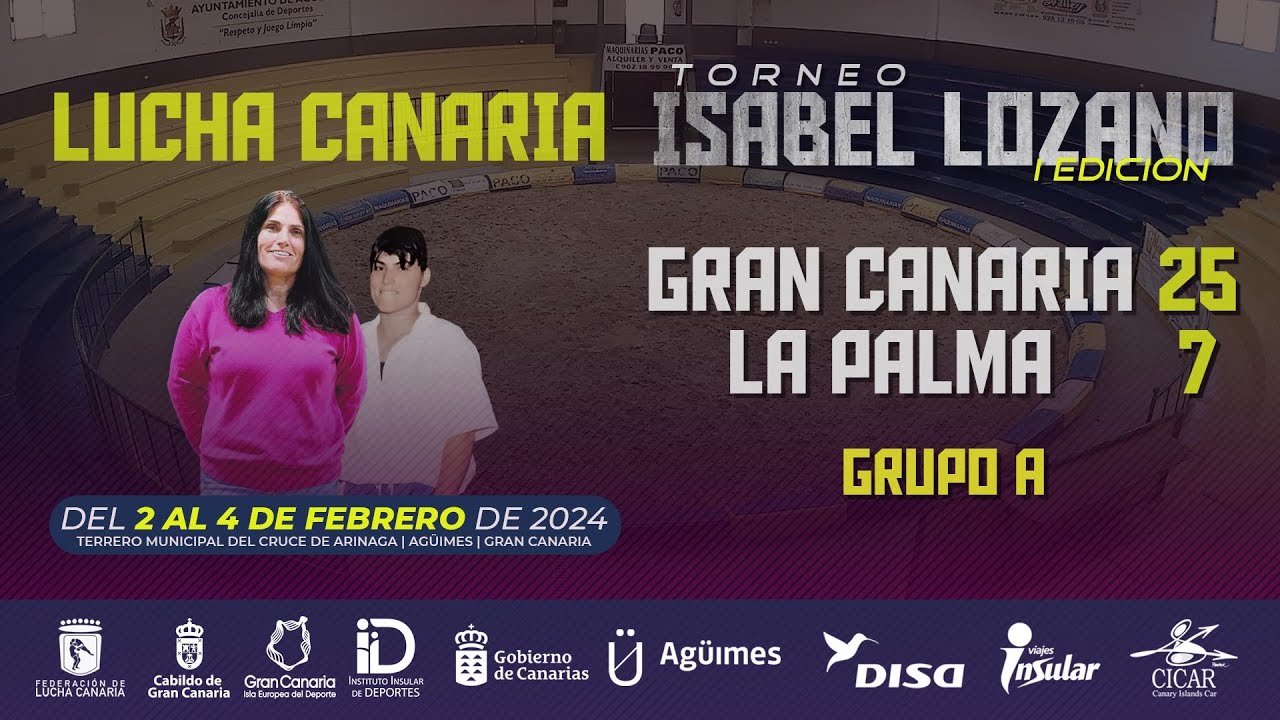 TORNEO ISABEL LOZANO 2024 - GRAN CANARIA - LA PALMA - YouTube