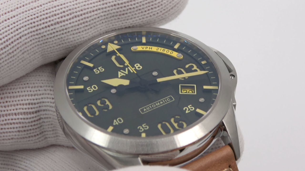 Pilot Watches - The Limited Edition AVI-8 Mustang! A Wingman You Need ...