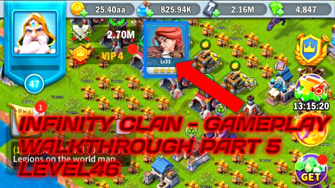 infinity clan - Gameplay Walkthrough Part 5 level46 #infinity#infinite ...