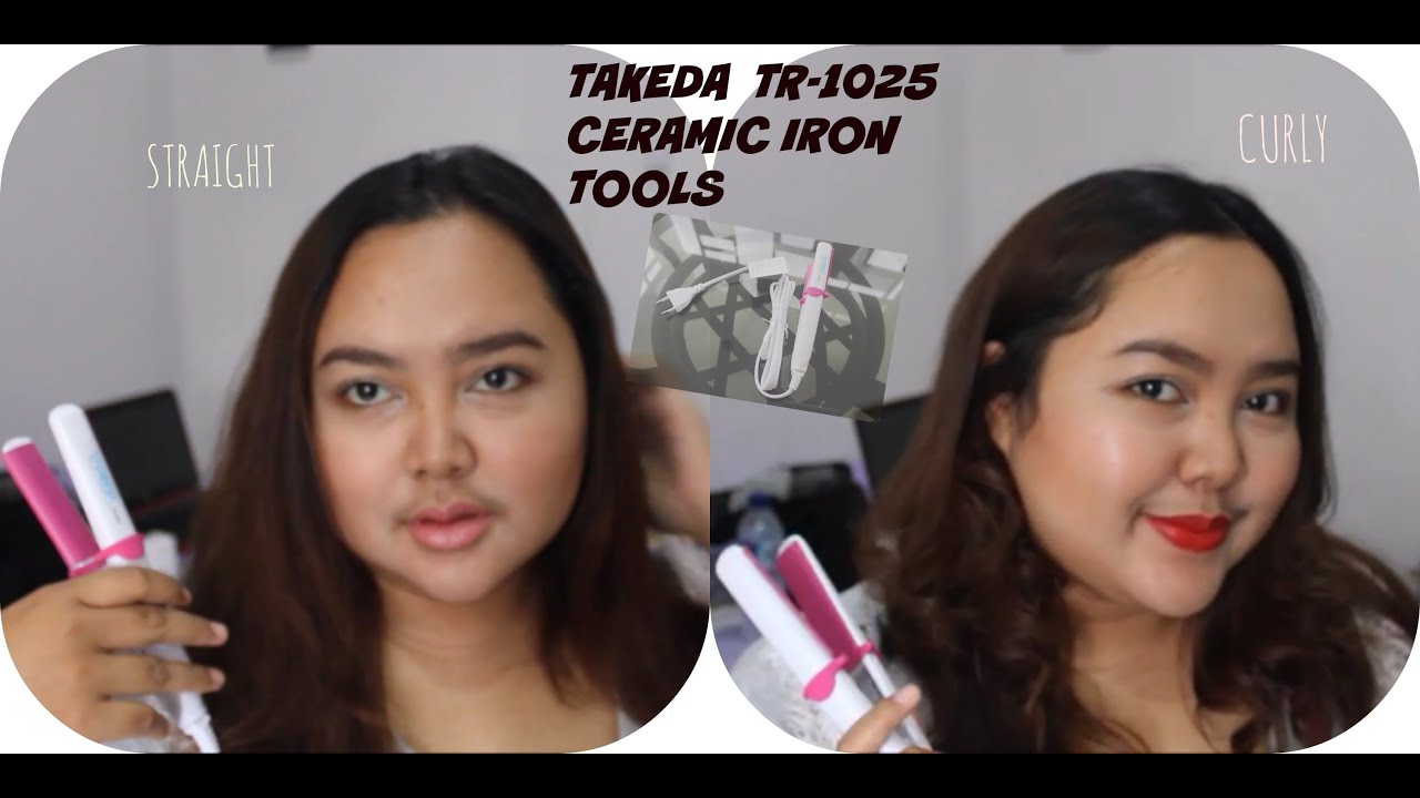 Review TAKEDA TR-1025 Ceramic Iron Tools - YouTube