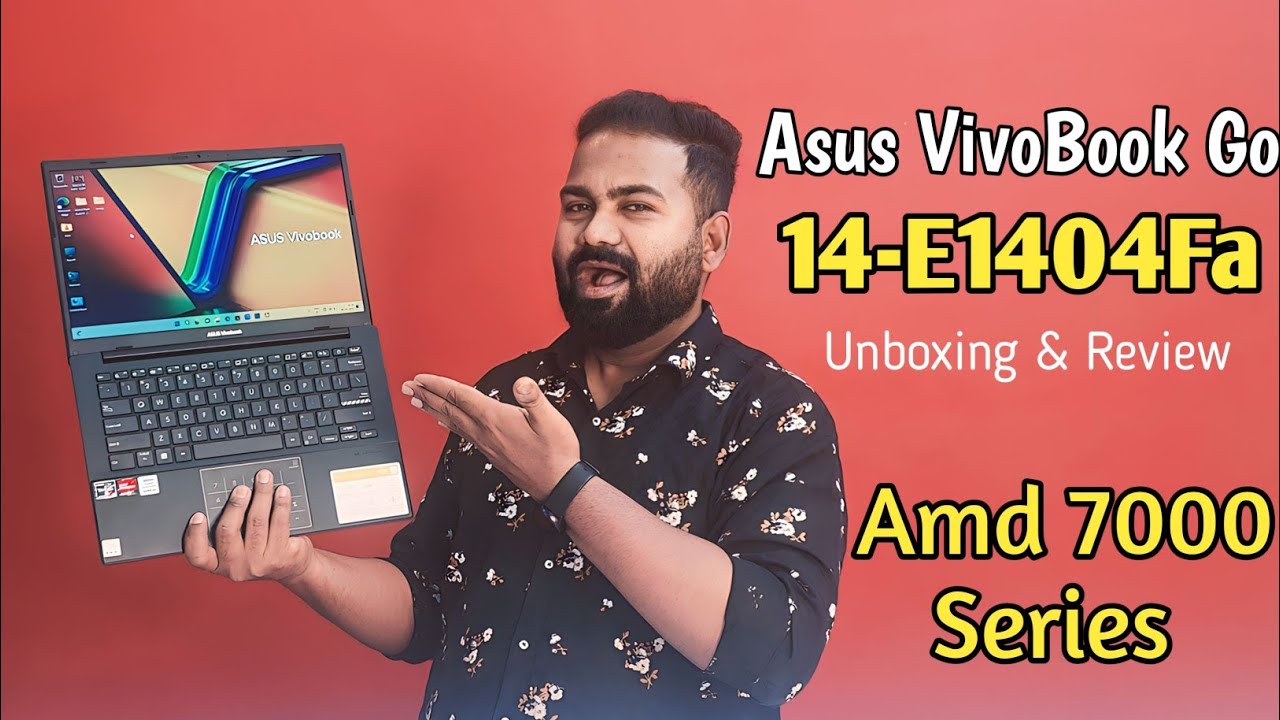 Asus NEW VivoBook Go 14-E1404Fa Laptop Unboxing & Review | Latest Amd ...