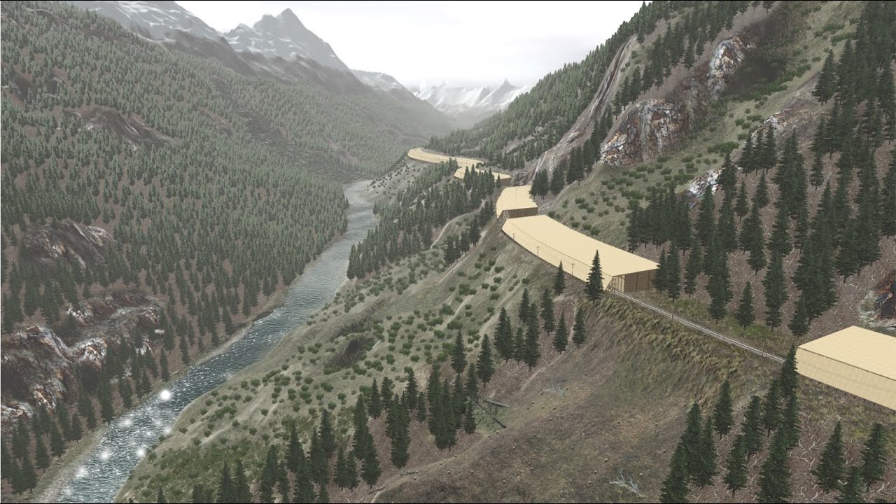 39 Snow Sheds - The Canadian Pacific Railway's Mountain Subdivision ...